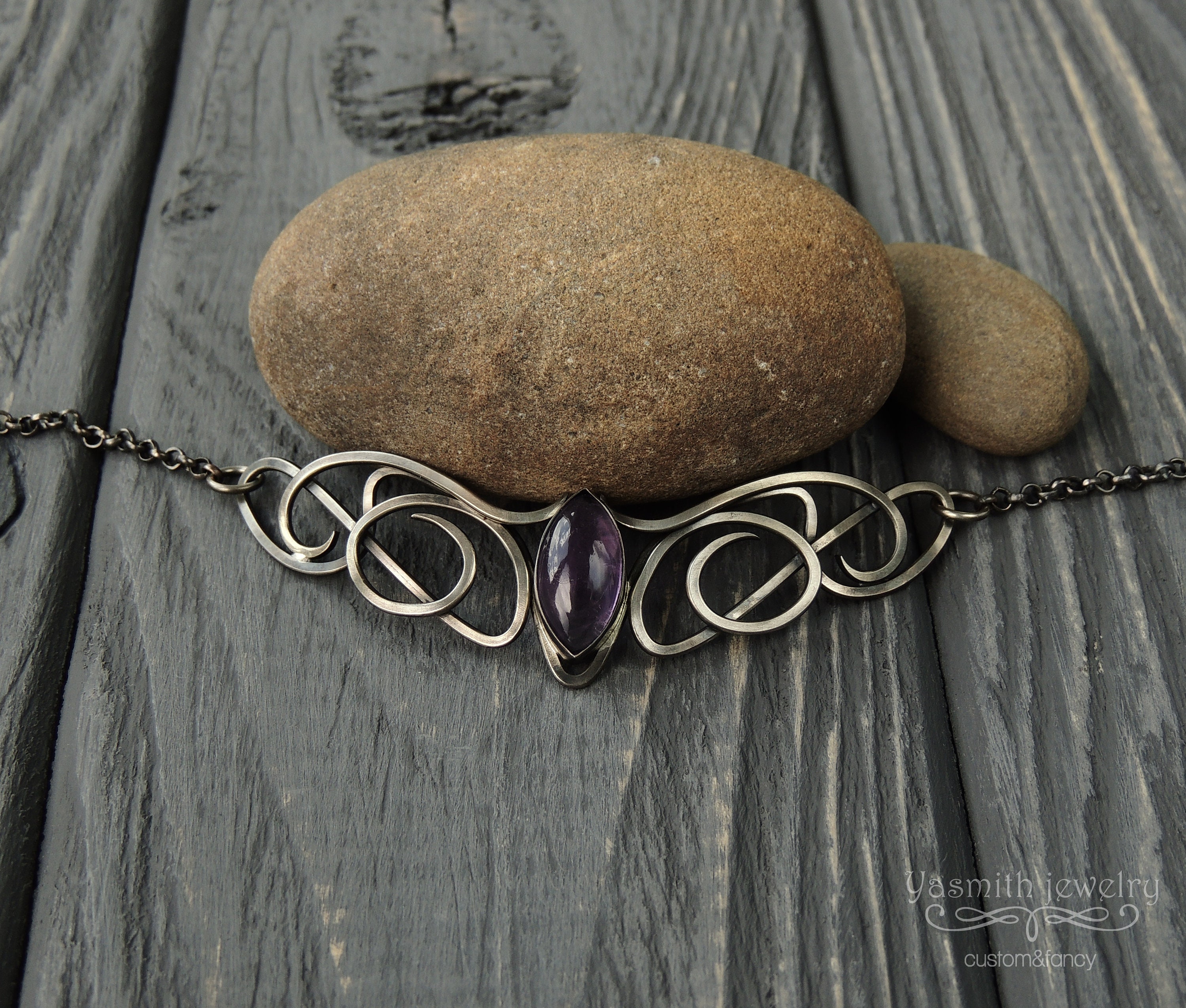 Elven Diadem Forehead Jewelry Elvish Circlet Amethyst Jewelry - Etsy