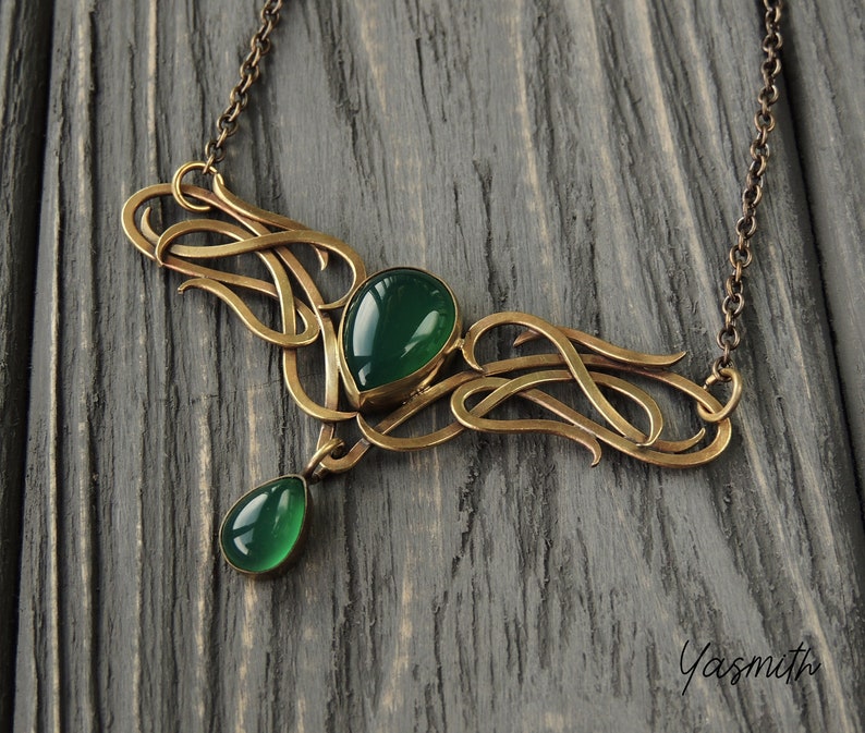 Elven Necklace Celtic Pendant Elvish Jewelry Elven Gifts Women - Etsy