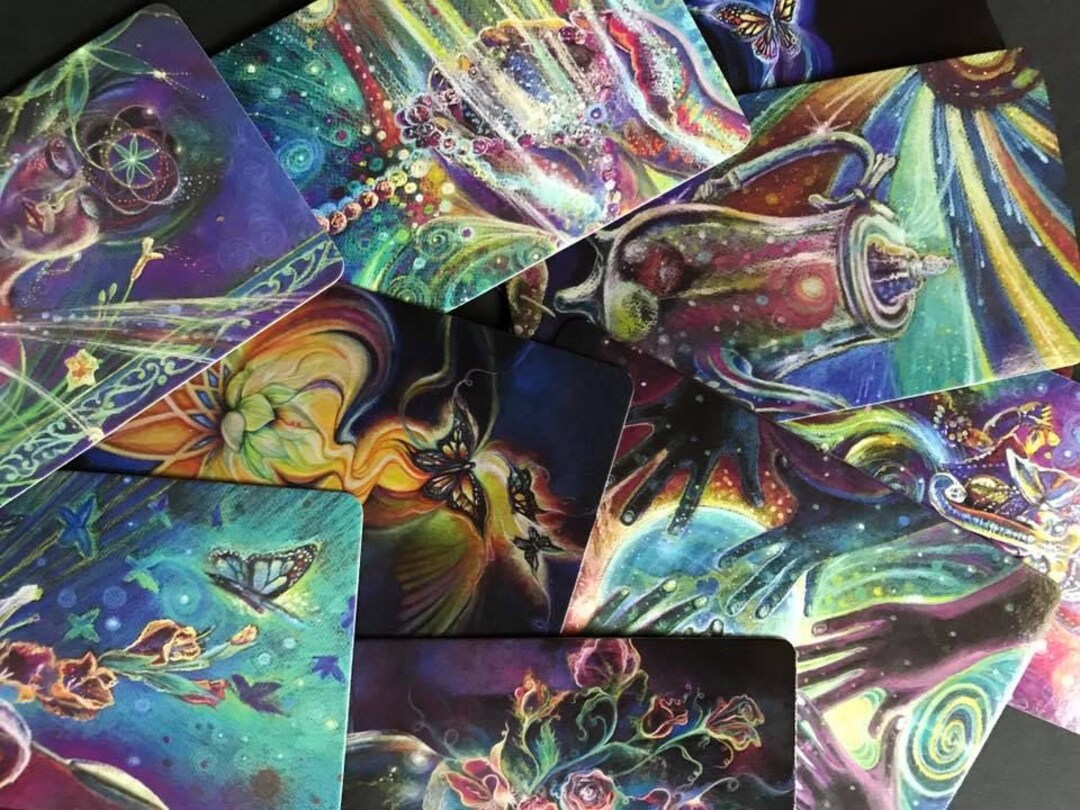 Oracle Card Deck - Soul Reflection Inspirational Oracle Cards- (limited ...