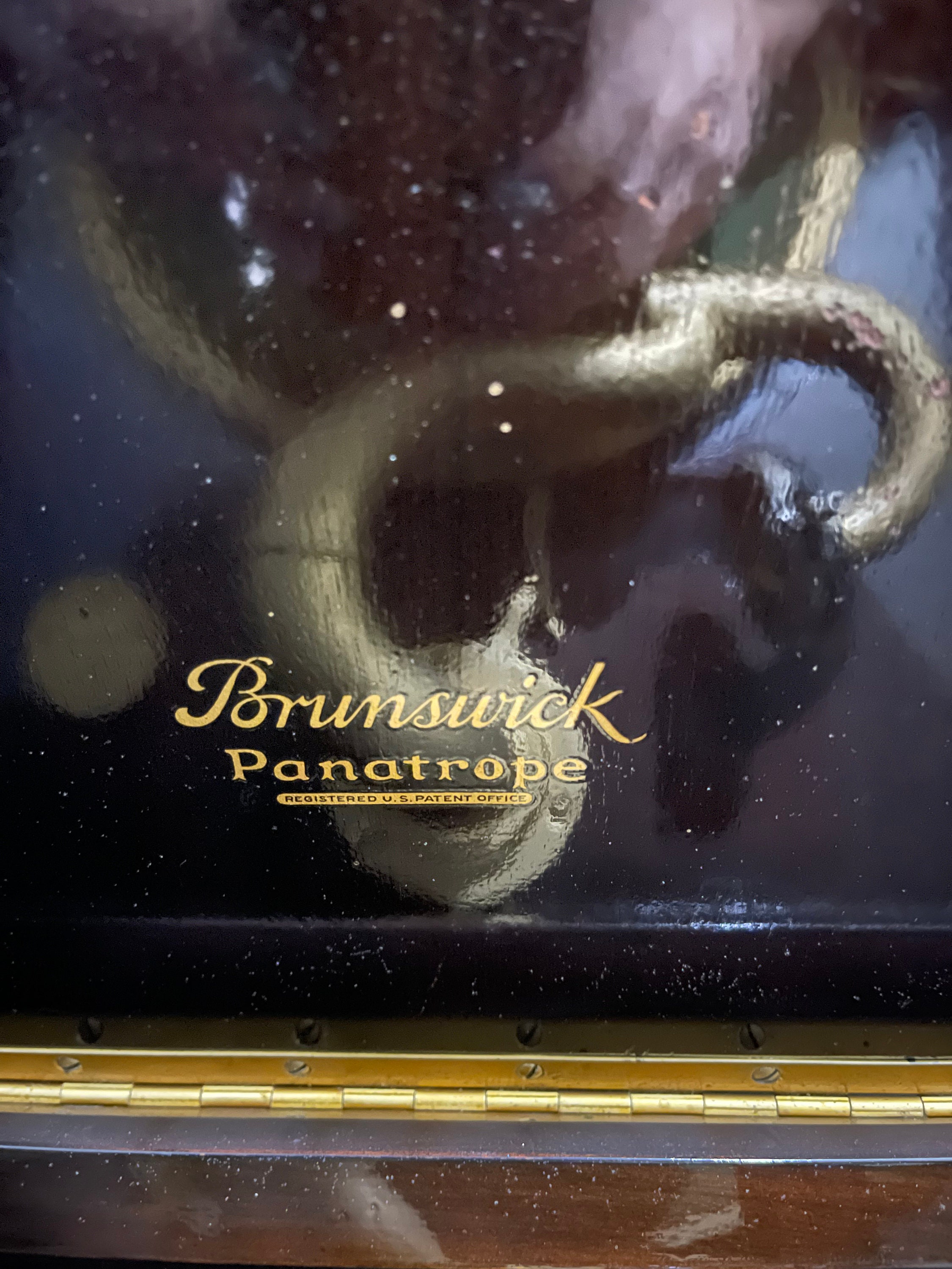 Brunswick 1923 Panatrope Exponential Type Record Player Functional ... Brunswick 1923 Panatrope Exponential Type Record Player Functional ...