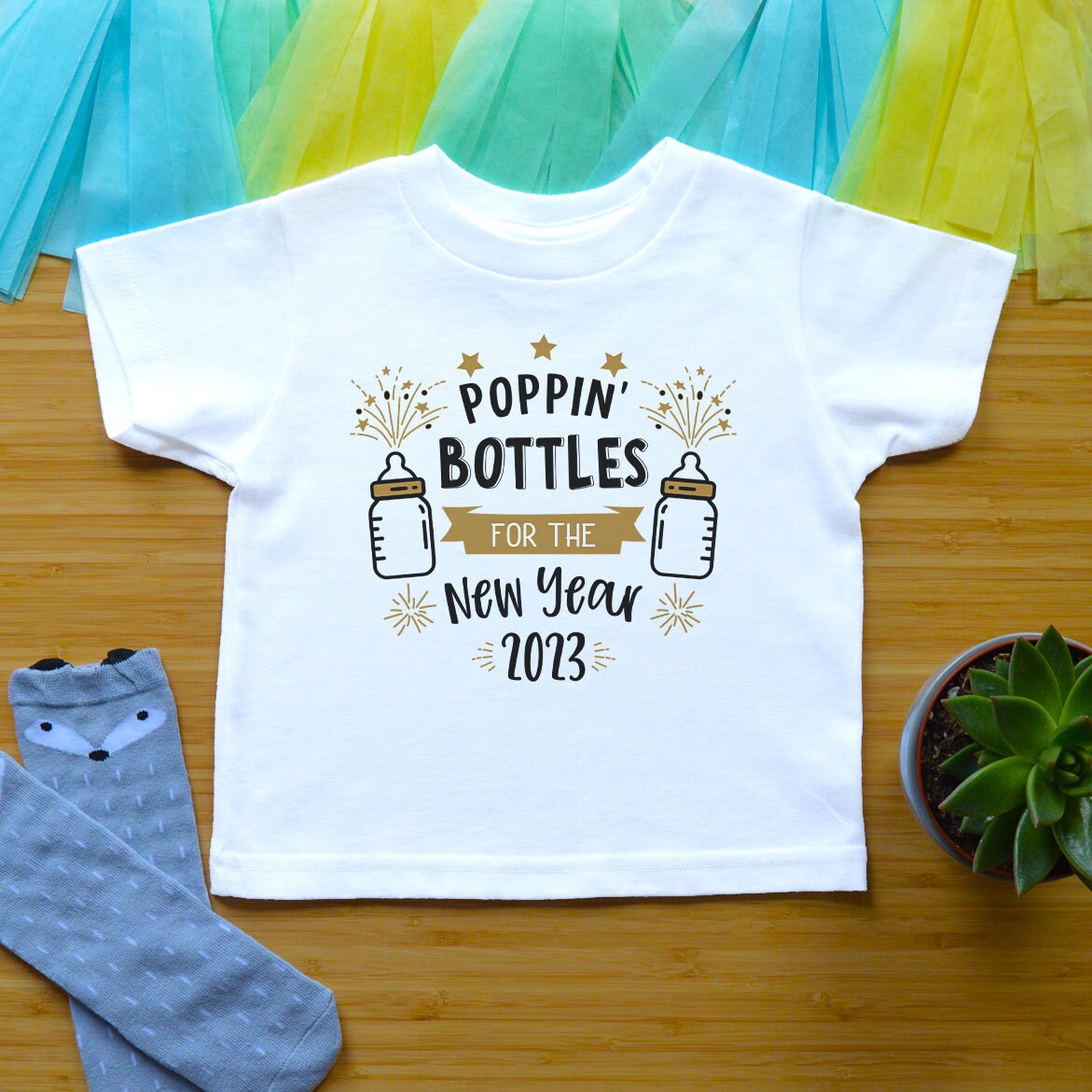 Poppin Bottles For The New Year Newborn 1st New Year Outfit - Etsy.de