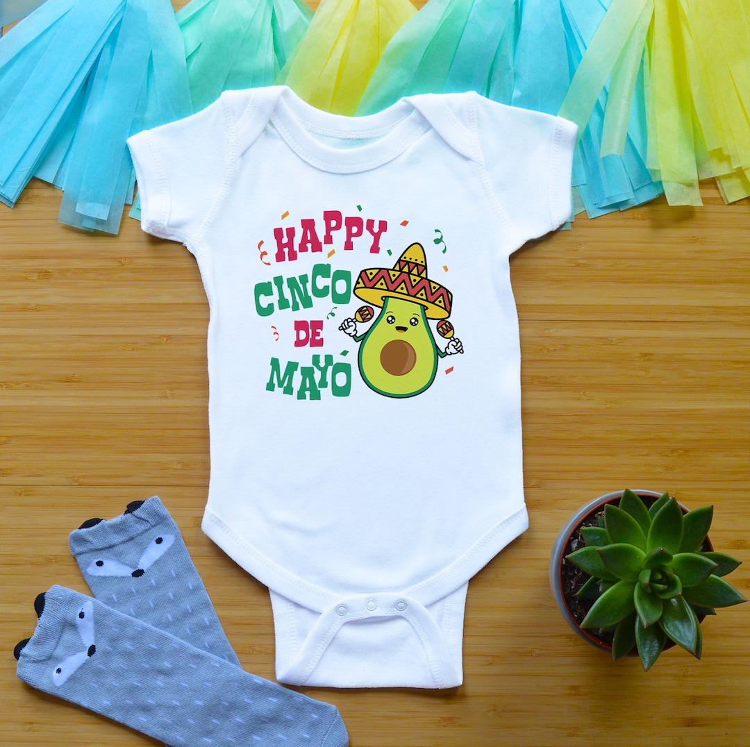 Happy Cinco De Mayo Baby Outfit, Cinco De Mayo Toddler Shirt, Cinco De ...