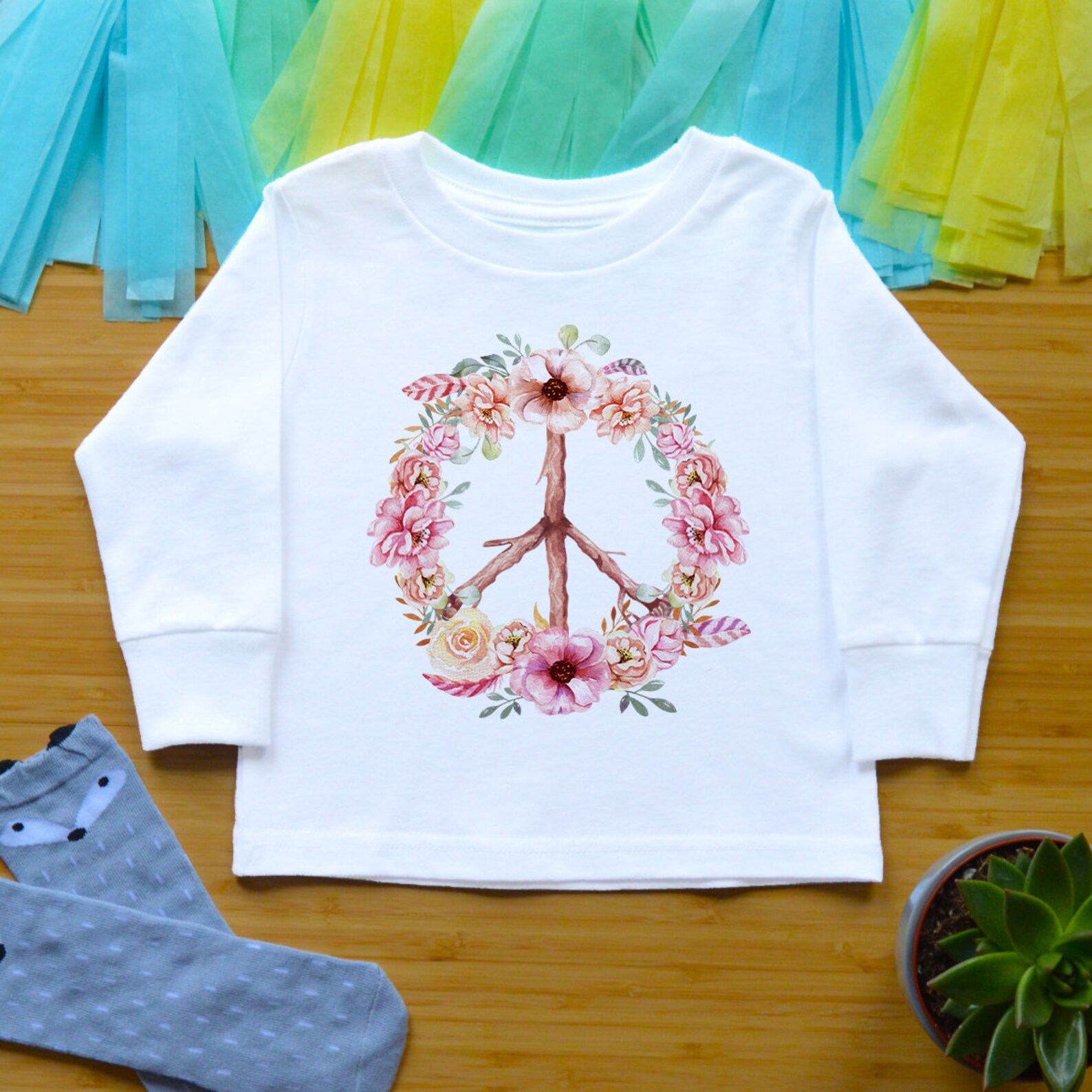 Peace Sign Baby Outfit Hippie Baby Shower Gift Peace Sign - Etsy