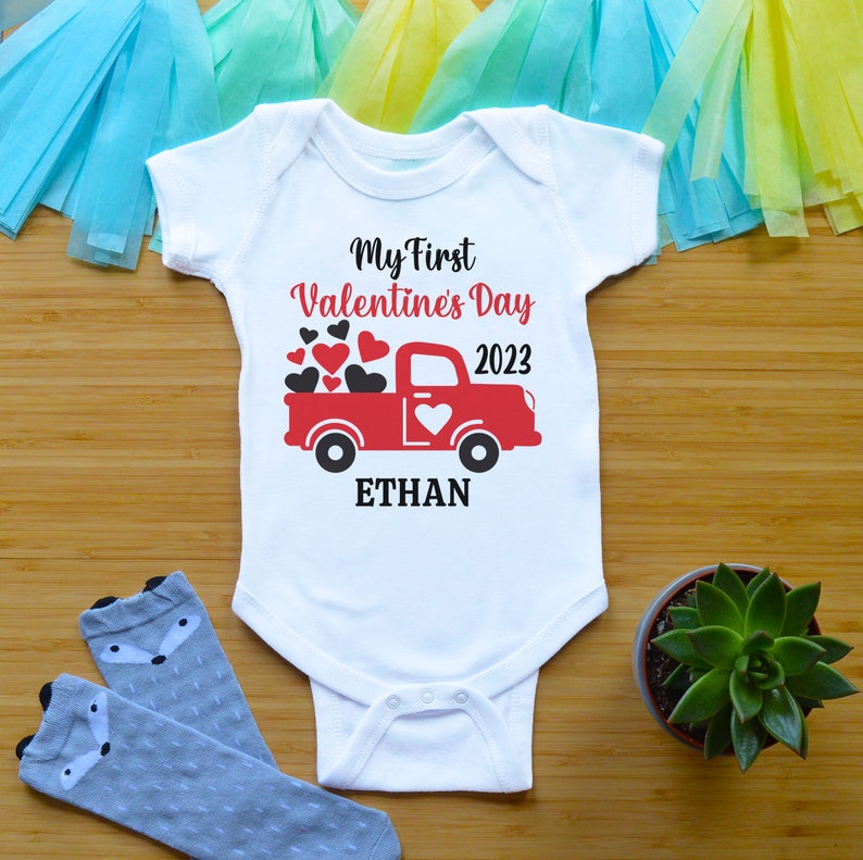 My 1st Valentine's Day Outfit First Valentine's Day - Etsy