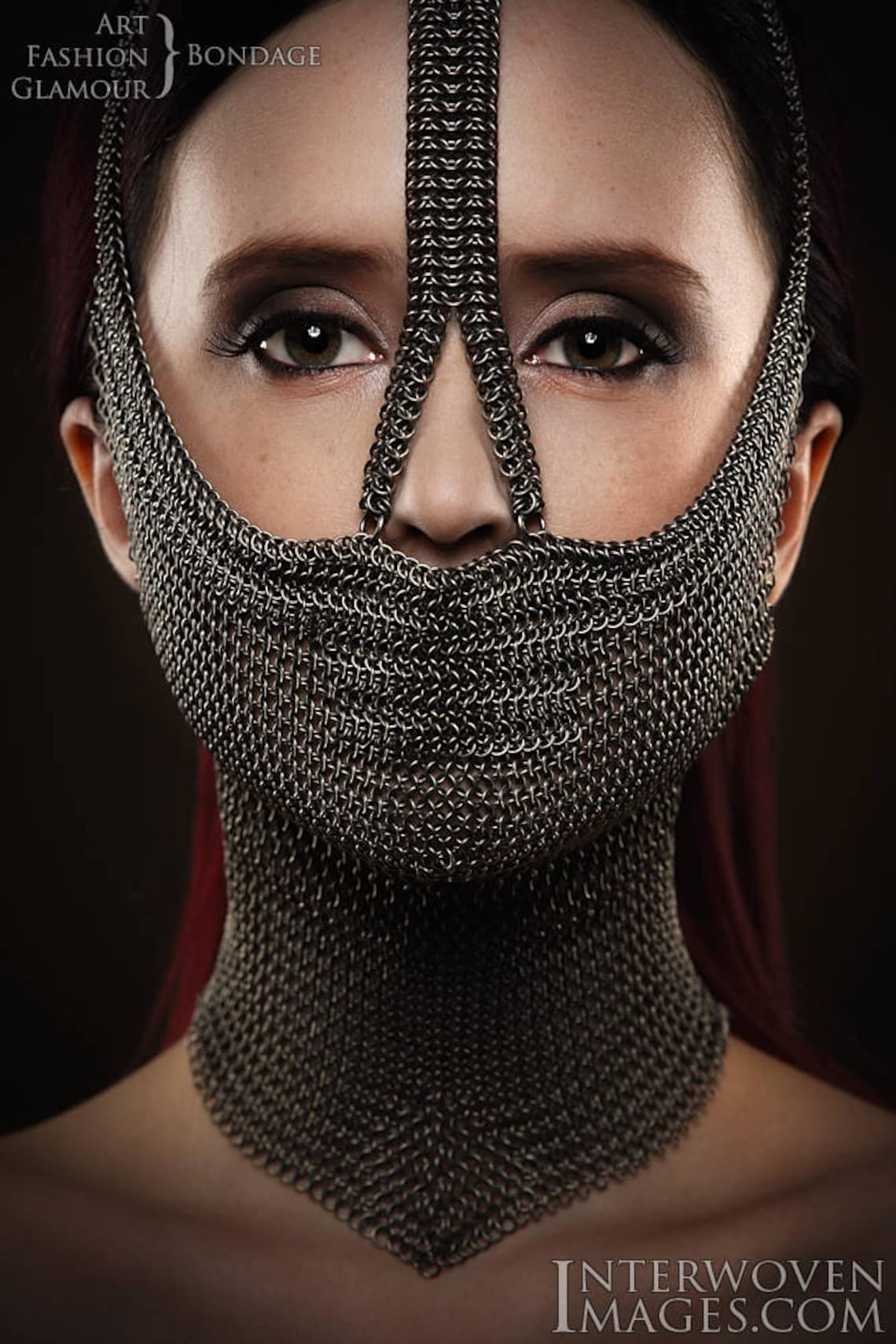 Chainmaille BDSM Muzzle & Collar - Etsy
