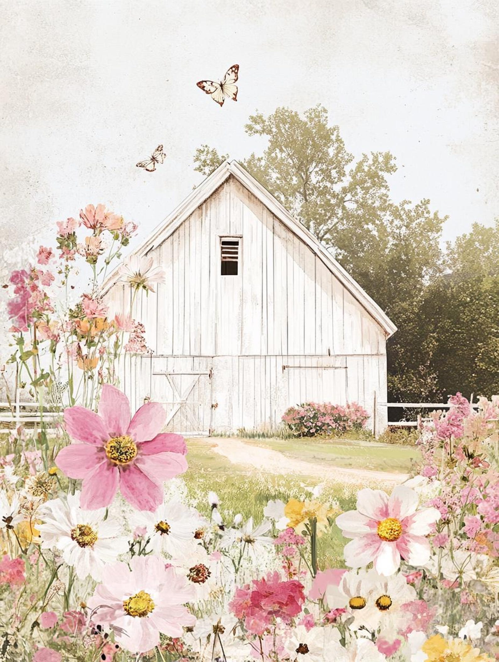Farm Life Digital Paper | Junk Journal, Scrapbook (PNG Files) - Etsy