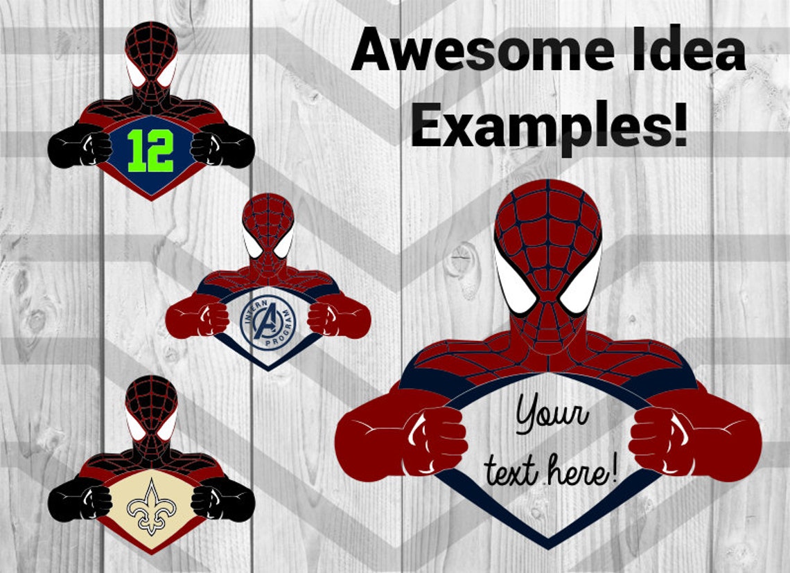 Spider Superheroes | Spider-man Sublimation Design | Miles Morales SVG ...