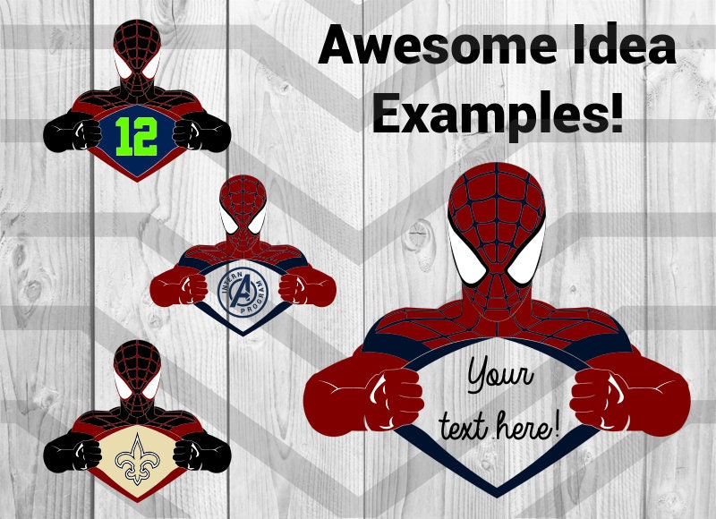 Spider Superheroes | Spider-man Sublimation Design | Miles Morales SVG ...