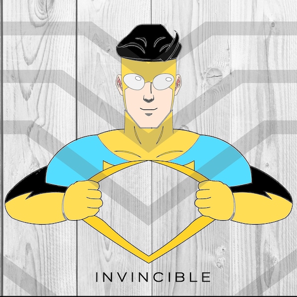 Invincible Svg - Etsy