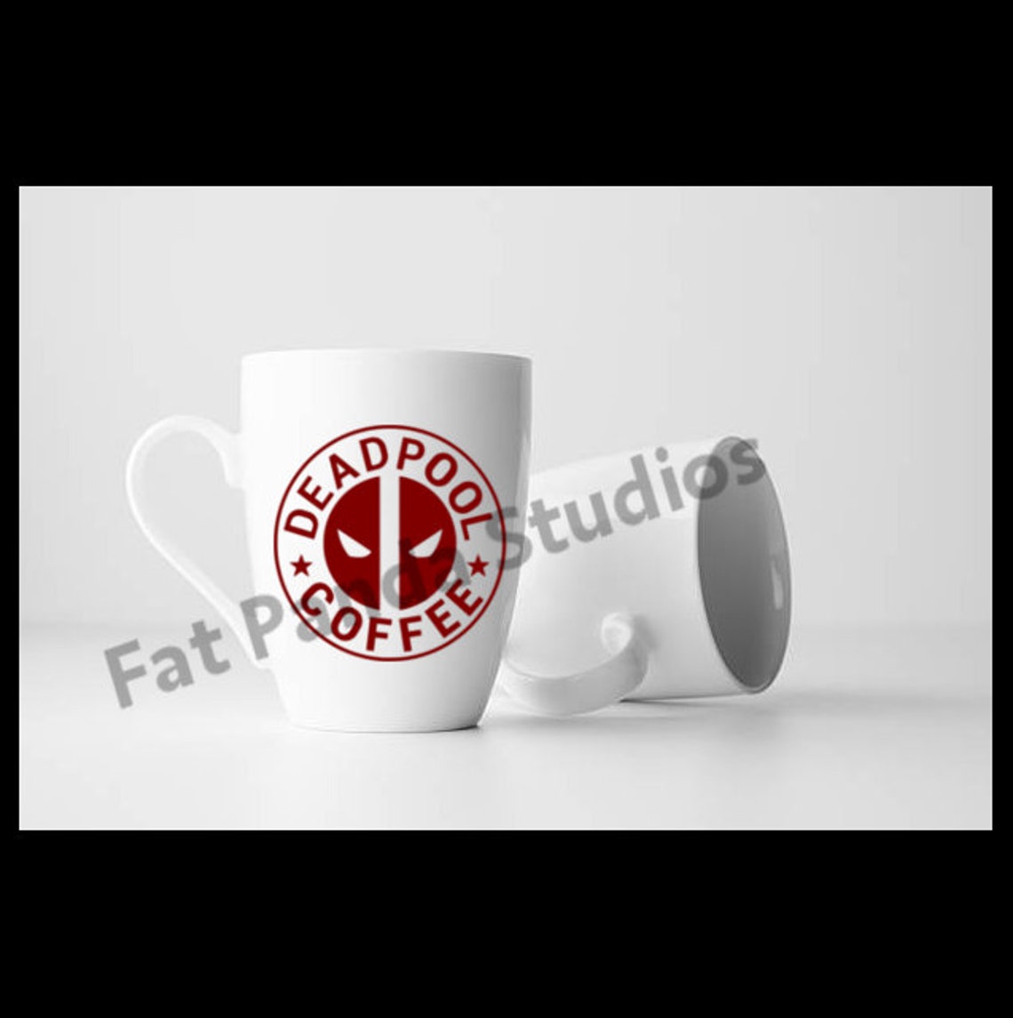 Deadpool Coffee SVG PNG Bundle FOUR Deadpool Cut Files | Etsy