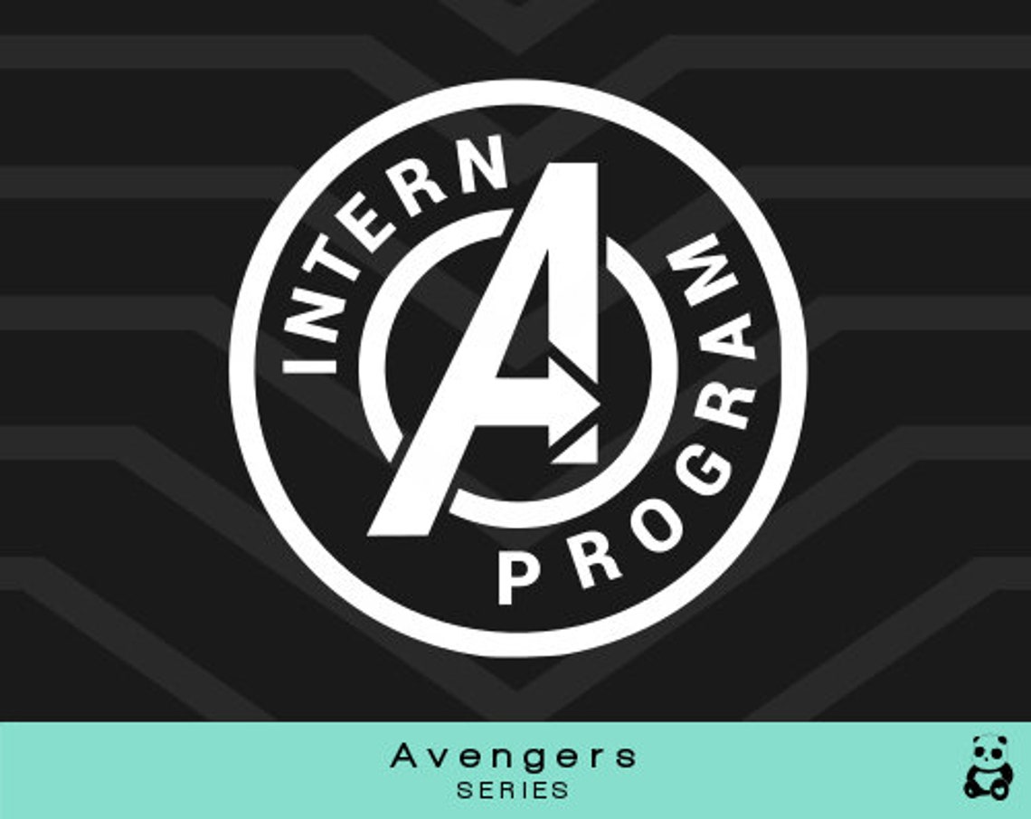 Avengers Intern Program | Marvel Superheroes | SVG, PNG, DXF Cut Files ...