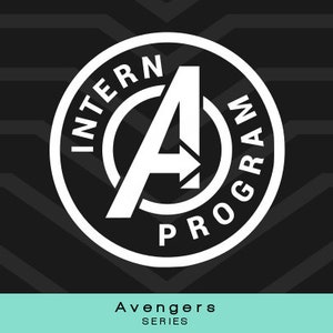 Avengers Intern Program | Marvel Superheroes | SVG, PNG, DXF Cut Files ...