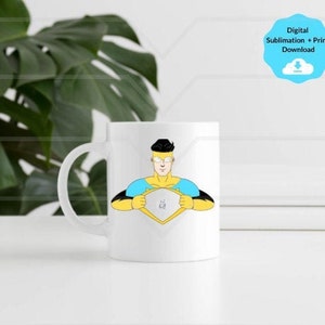 Invincible Open Chest Digital Art | DTG | DTF | Sublimation Ready - Etsy