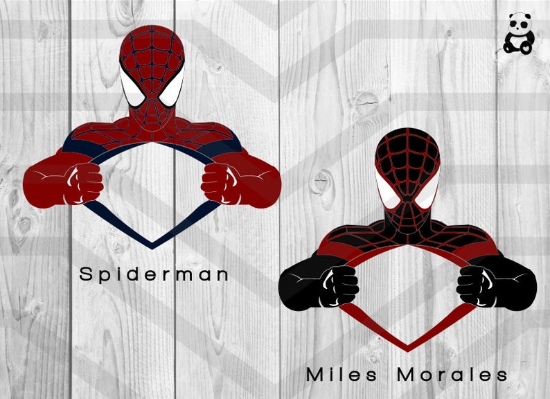 Spider Superheroes | Spider-man Sublimation Design | Miles Morales SVG ...
