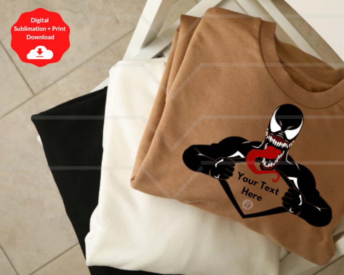 Venom Open Chest PNG SVG - Etsy