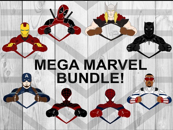 Marvel Mega Bundle | Etsy