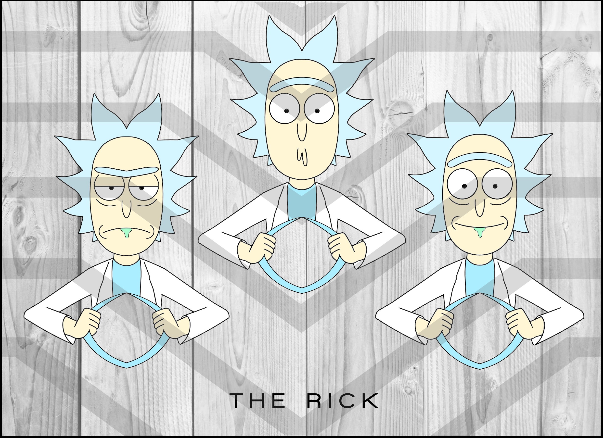 Rick Open Chest SVG & PNG - Etsy