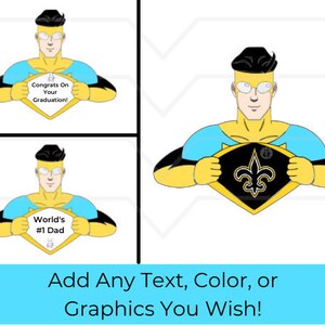 Invincible Open Chest Digital Art | DTG | DTF | Sublimation Ready - Etsy