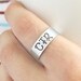 CTR Heart Ring Hand Stamped Ring Adjustable Choose the Right Lds ...