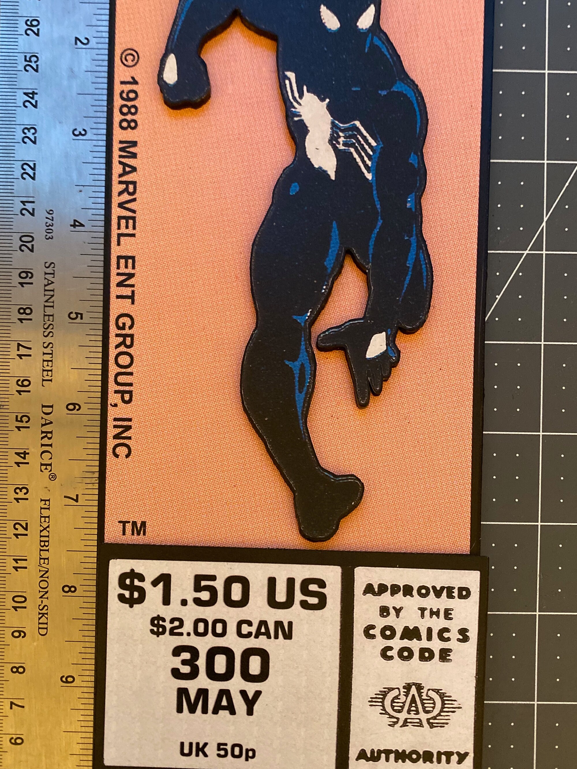 Comic Book Art: Amazing Spider-man 300 Corner Box | Etsy