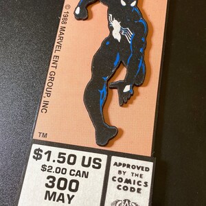 Comic Book Art: Amazing Spider-man #300 Corner Box - Etsy