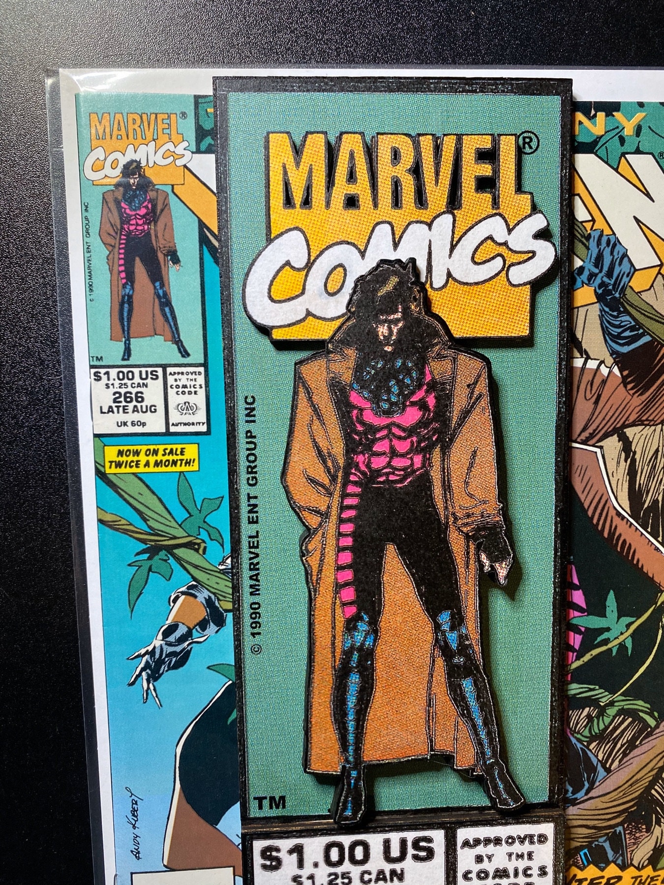 Comic Book Art: X-men 266 Corner Box - Etsy