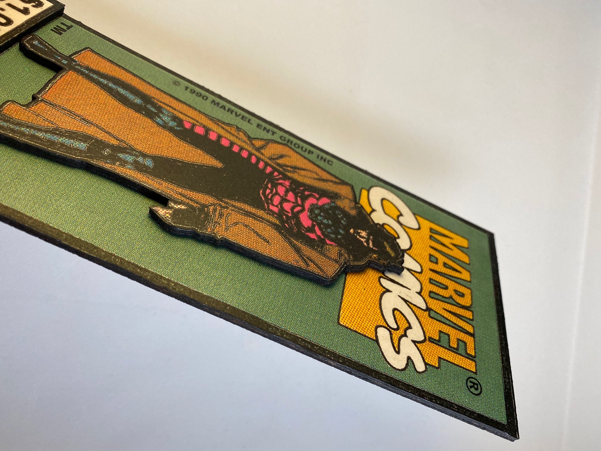 Comic Book Art: X-men 266 Corner Box - Etsy