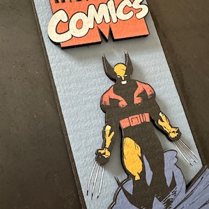 Comic Book Art: X-men #268 Corner Box Featuring Wolverine - Etsy