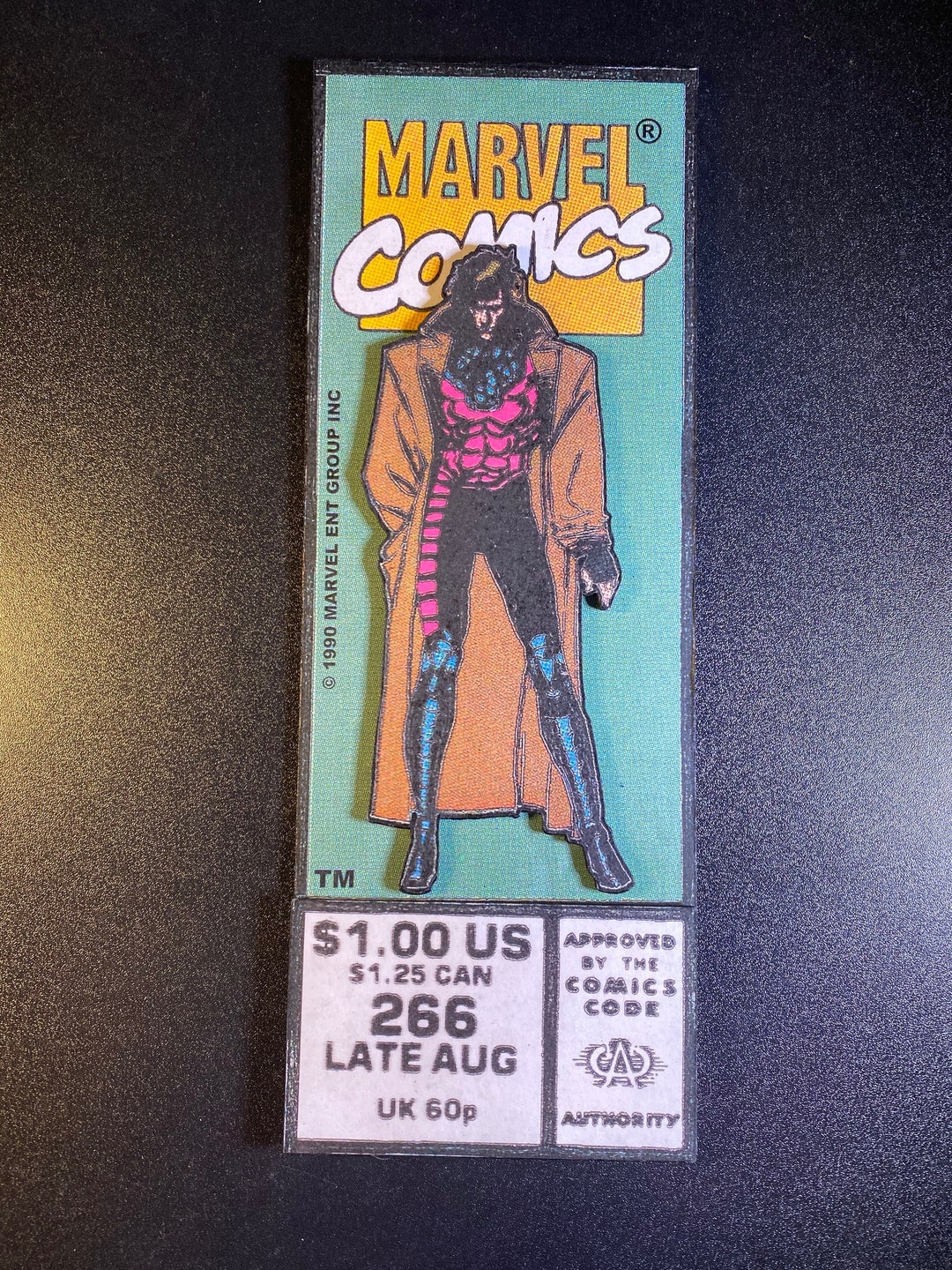 Comic Book Art: X-men #266 Corner Box - Etsy