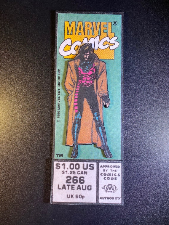 Comic Book Art: X-men 266 Corner Box - Etsy