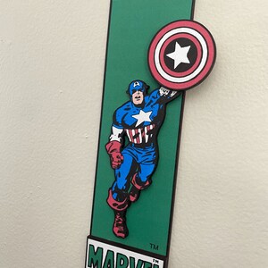 Custom Corner Box: Captain America #100 - Etsy