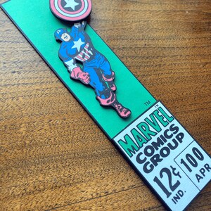 Custom Corner Box: Captain America #100 - Etsy