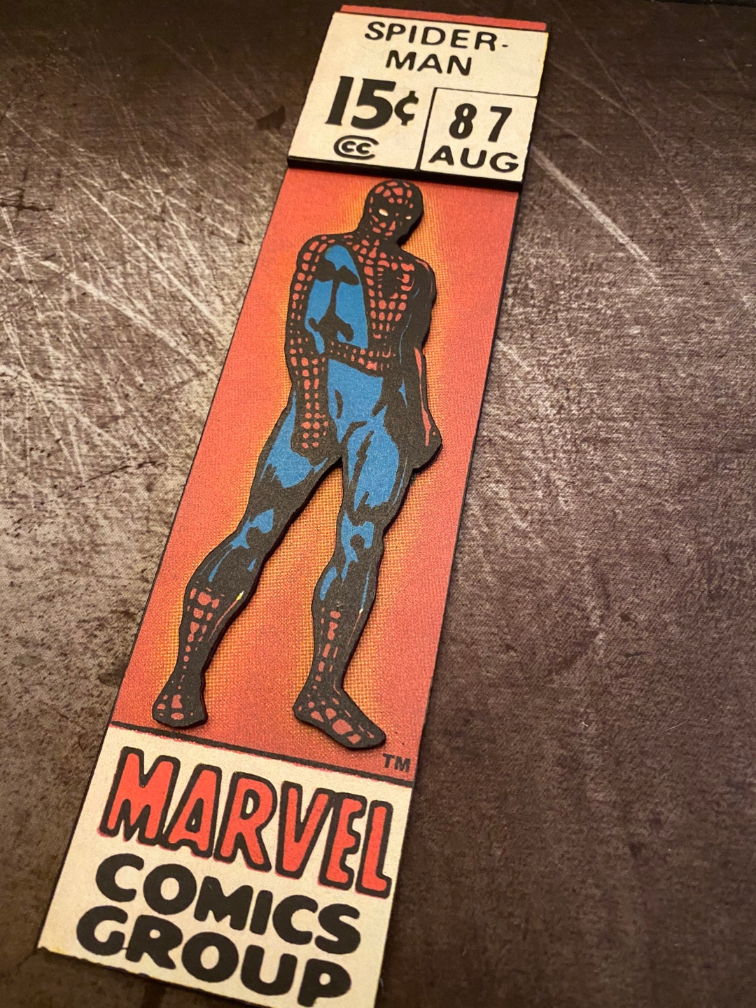 Comic Book Art: Amazing Spider-man #87 Corner Box - Etsy