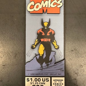 Comic Book Art: X-men #268 Corner Box Featuring Wolverine - Etsy
