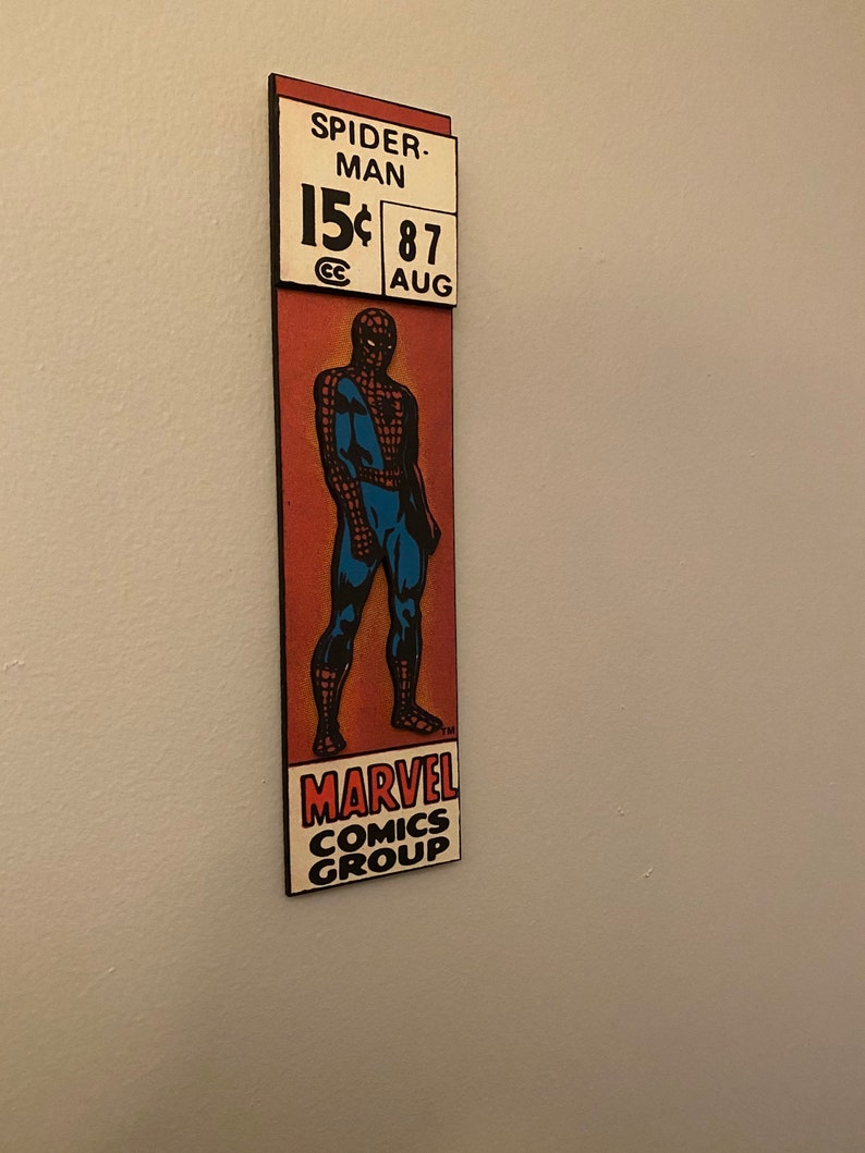 Comic Book Art: Amazing Spider-man 87 Corner Box - Etsy