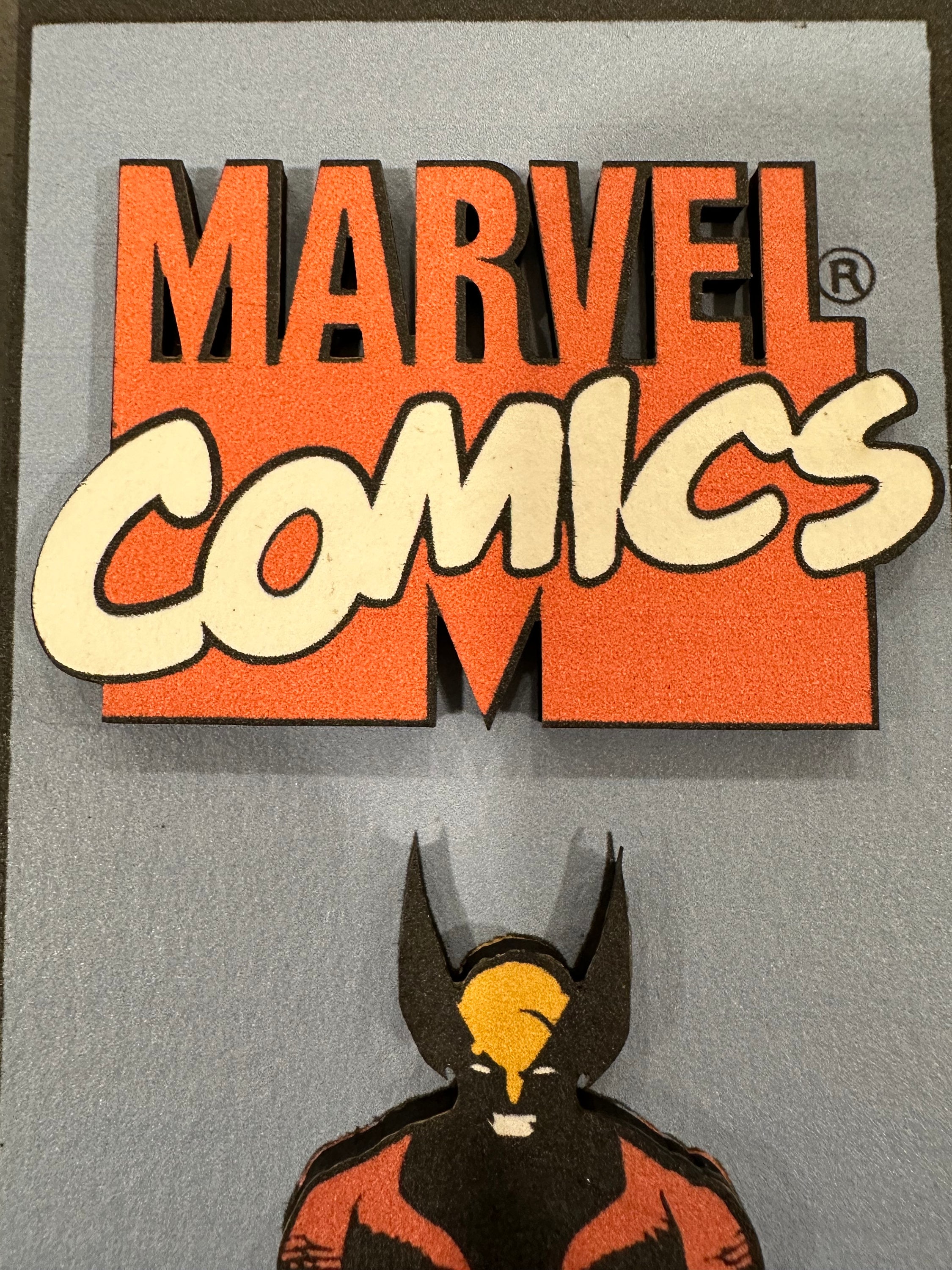 Comic Book Art: X-men #268 Corner Box Featuring Wolverine - Etsy