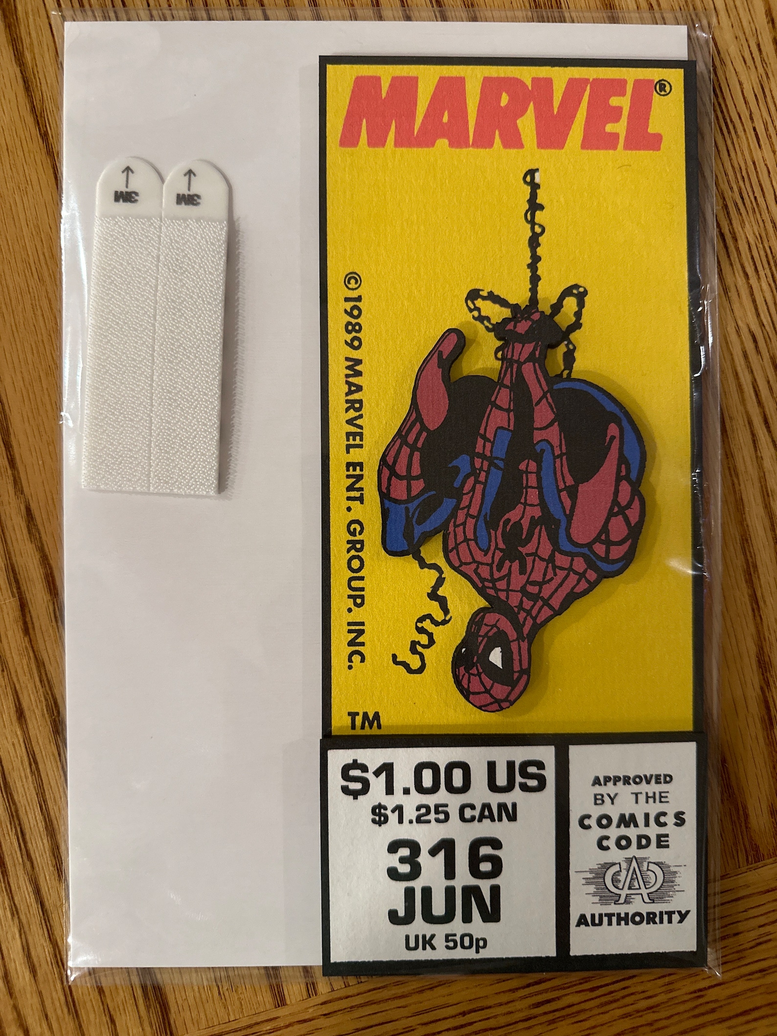 Comic Book Art: Amazing Spider-man #316 Corner Box Venom - Etsy