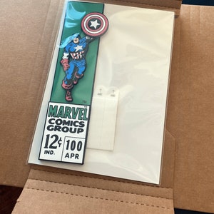 Custom Corner Box: Captain America #100 - Etsy