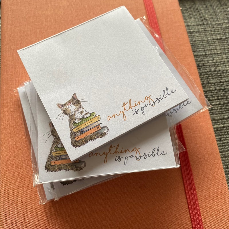 Book Notes Pad - Etsy UK