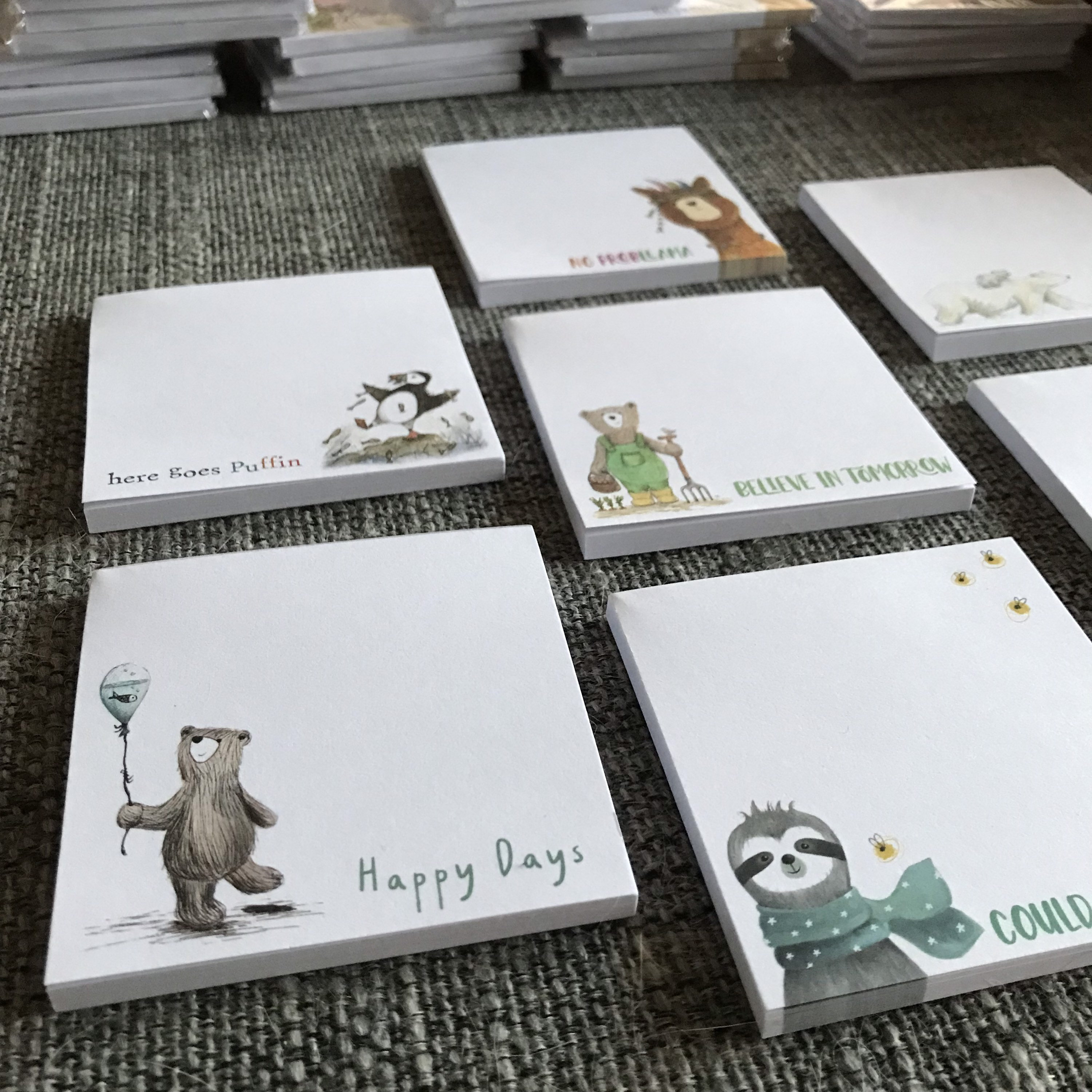 NO PROBLLAMA Llama Memo Pad Notepad Notes Catherine Redgate | Etsy