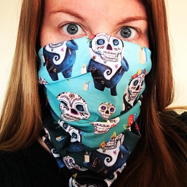 The Walking Dead Face Mask - Etsy