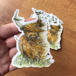 HEELAN COO Sticker Illustration Catherine Redgate Paper Bujo Stationery ...