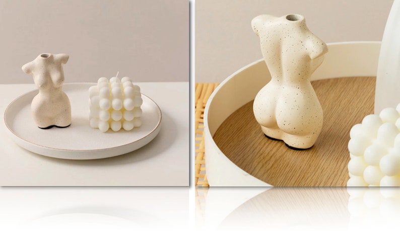 Female Body Vase Original Body Shape Vase Body Art Vase Etsy