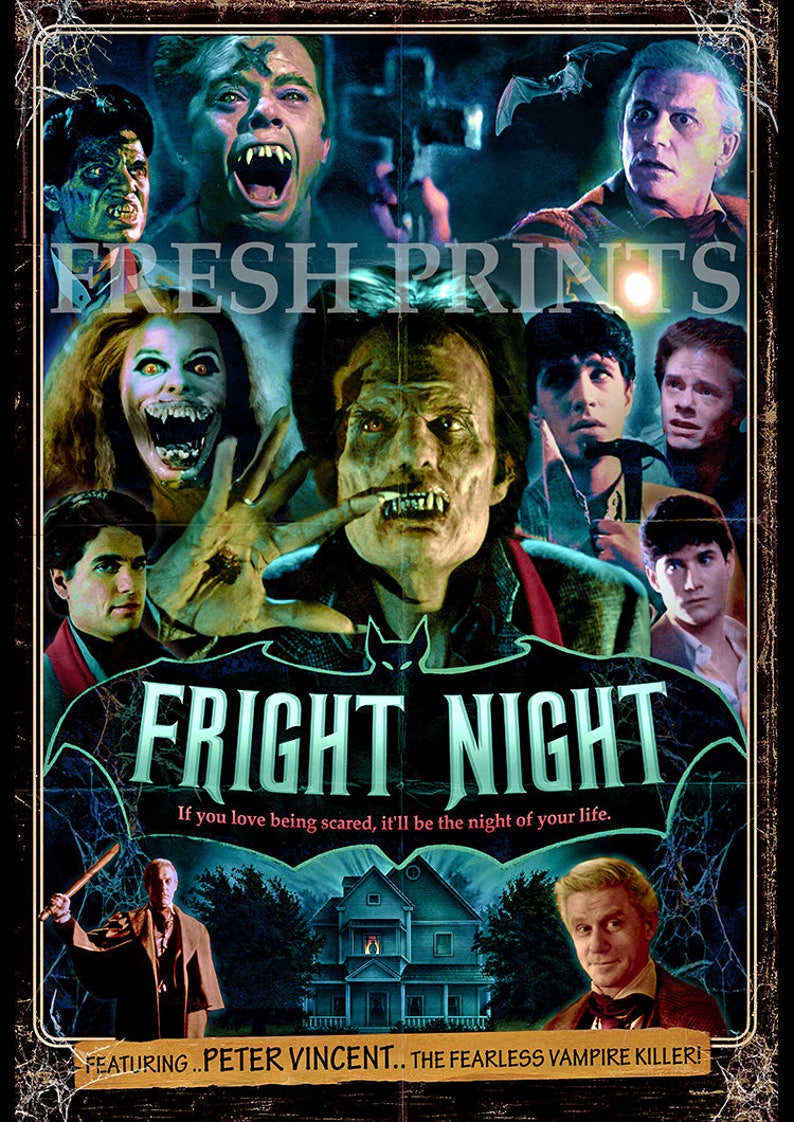 Fright Night Movie Poster print | Etsy
