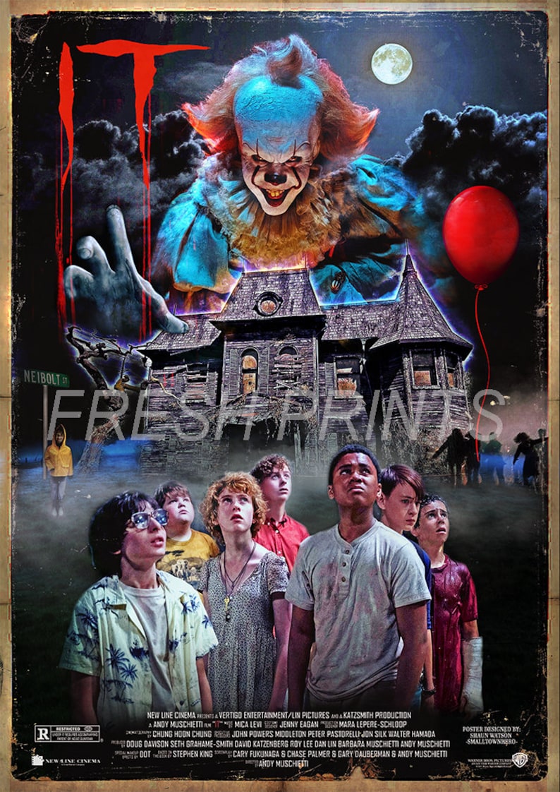 IT movie Poster | Etsy