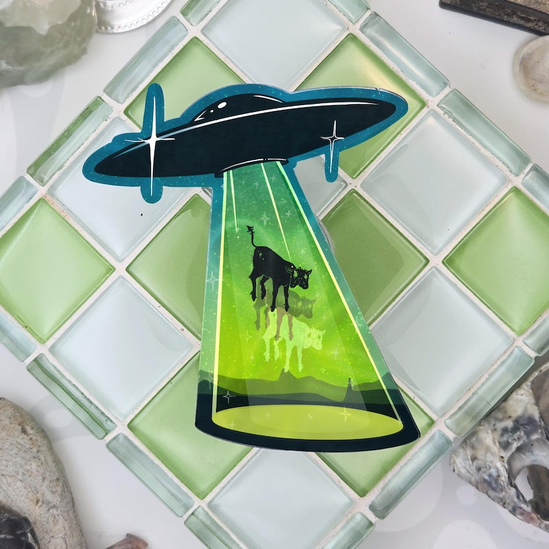 Ufo Sticker - Etsy
