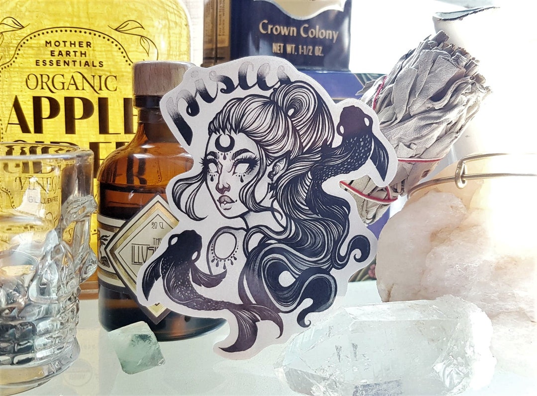 Pisces Sticker - Etsy