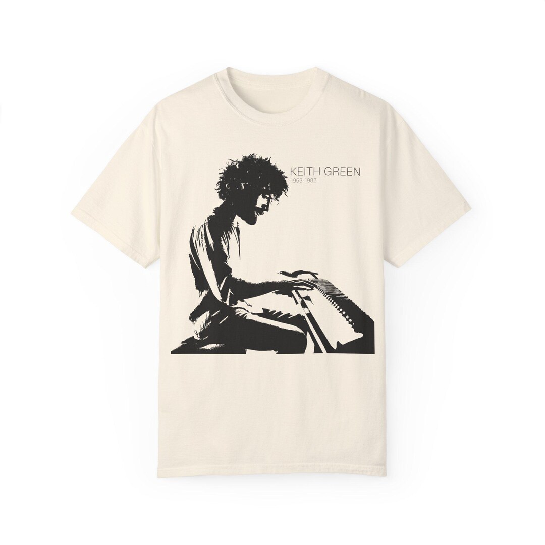 Keith Green Piano Unisex Garment-dyed T-shirt - Etsy