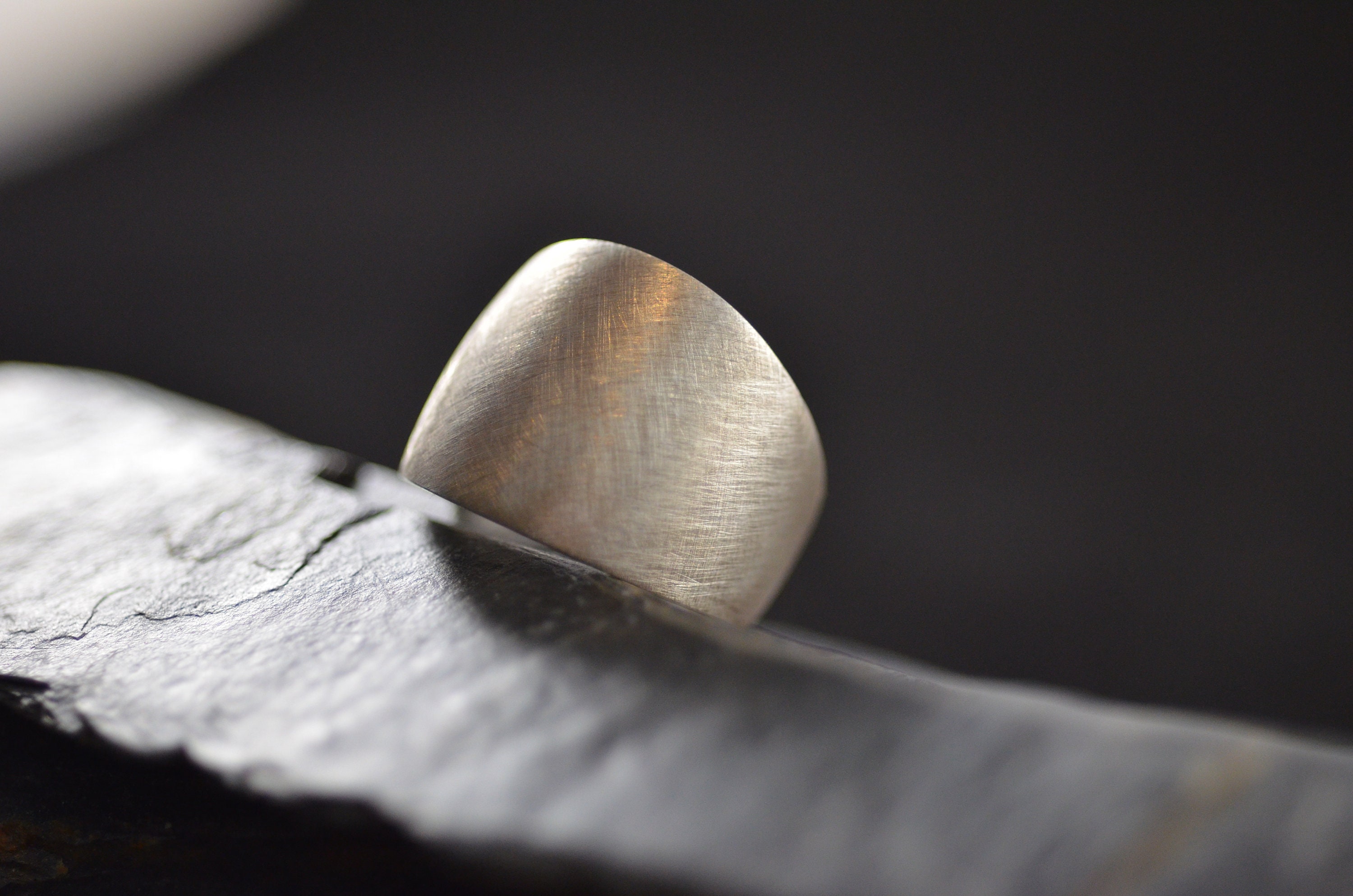 BAGUE "jonc large" - Etsy France