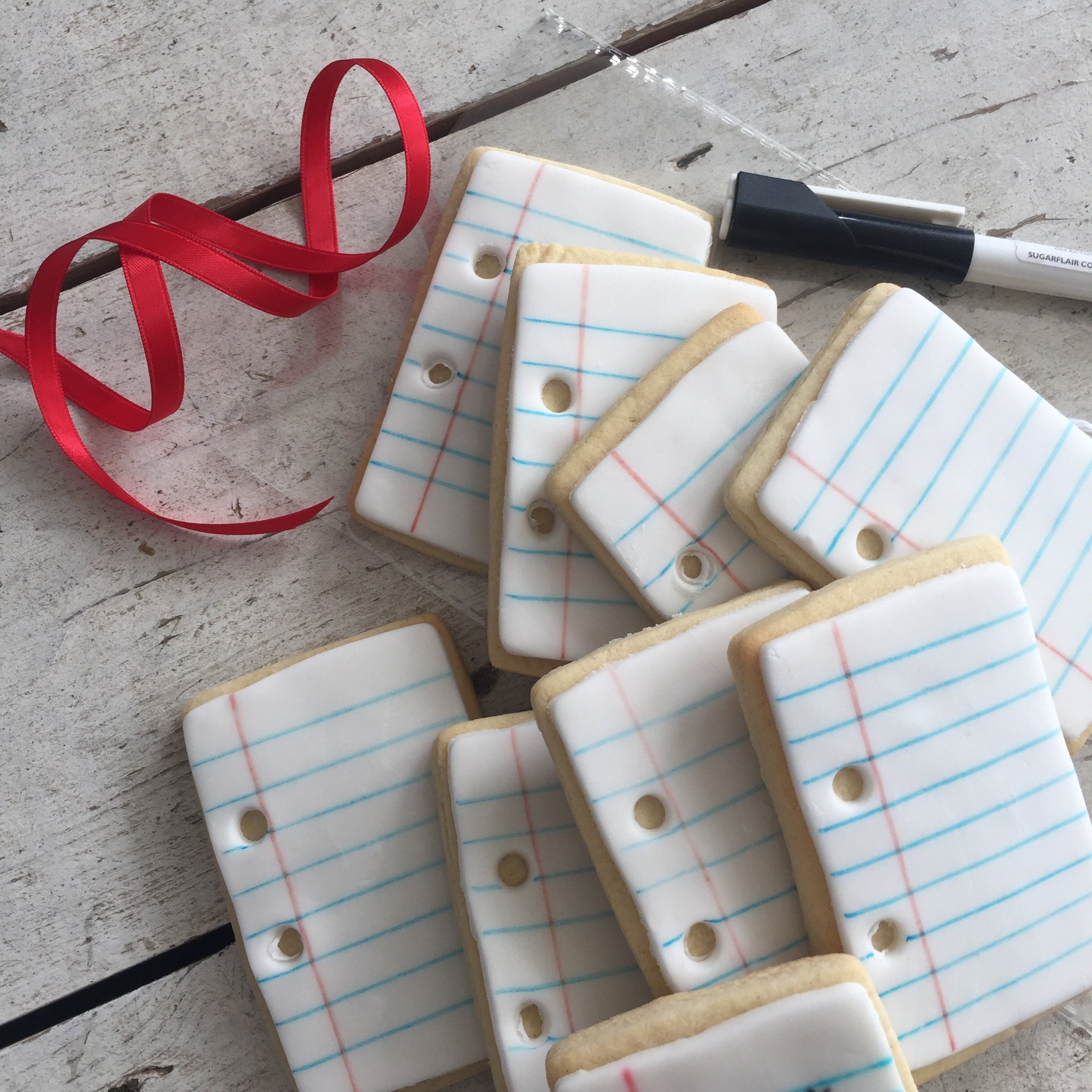 Personalised Hand Written Notebook Biscuits Fun Biscuits - Etsy